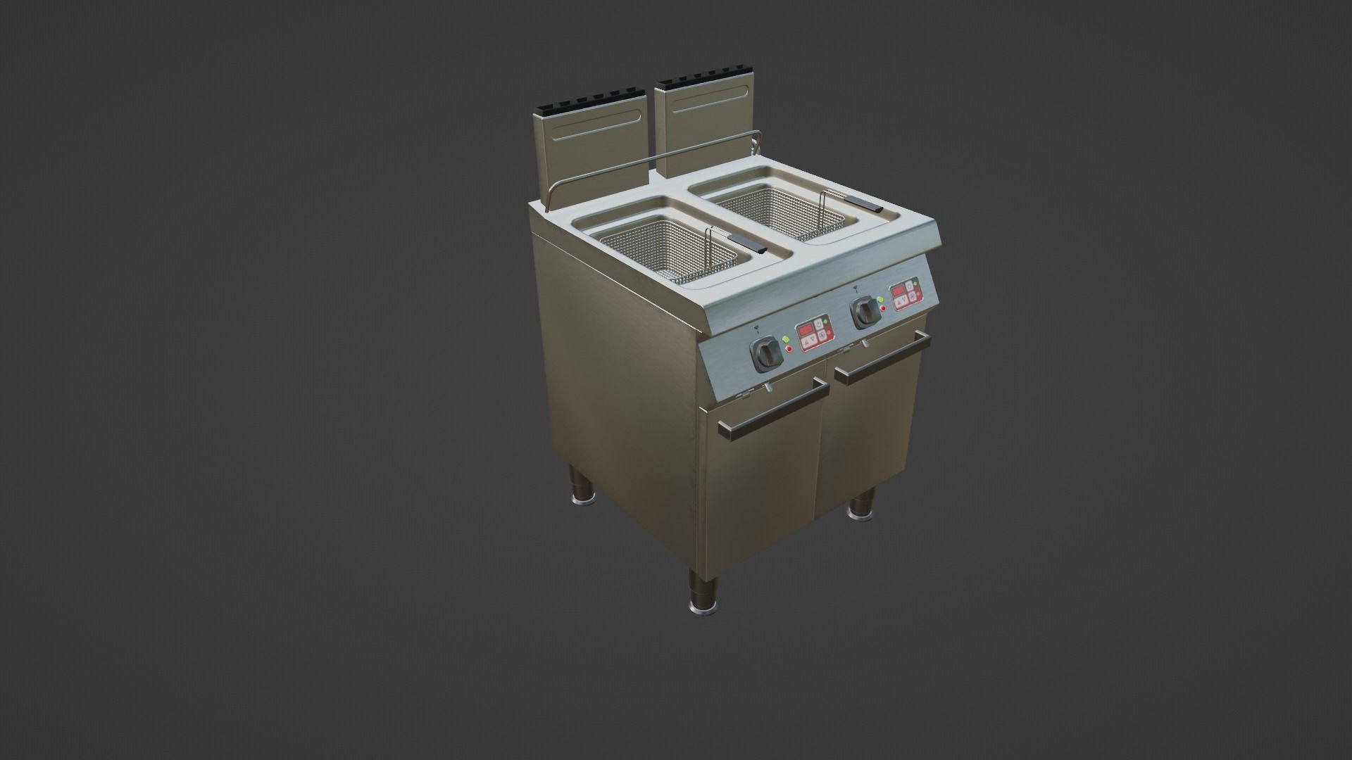 Commercial Deep Fryer 3D model | CGTrader