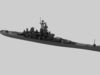 USS New Jersey - Model for small scale printing 3D model 3D printable ...