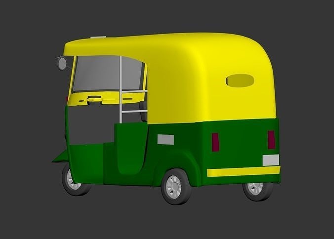 3D model Auto Rickshaw 3D Model VR / AR / low-poly | CGTrader