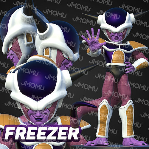 Freezer Figure 3D 3D model 3D printable | CGTrader