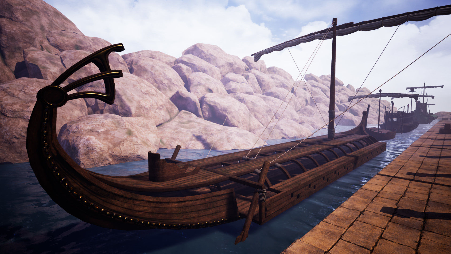 3D model Ancient Ships VR / AR / low-poly | CGTrader