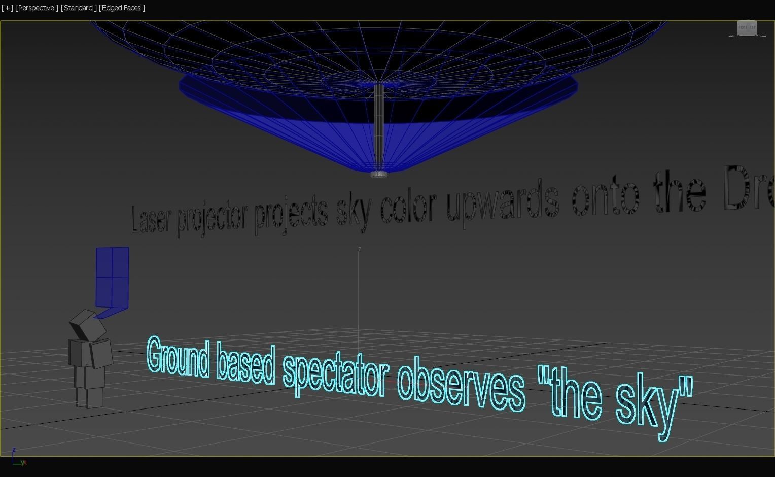 Active Adaptive Digital Drone Camouflage - Concept 3D model | CGTrader