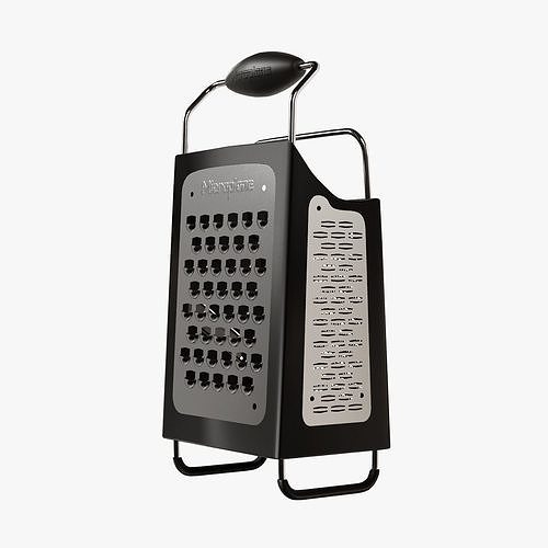 Microplane grater 3D model | CGTrader