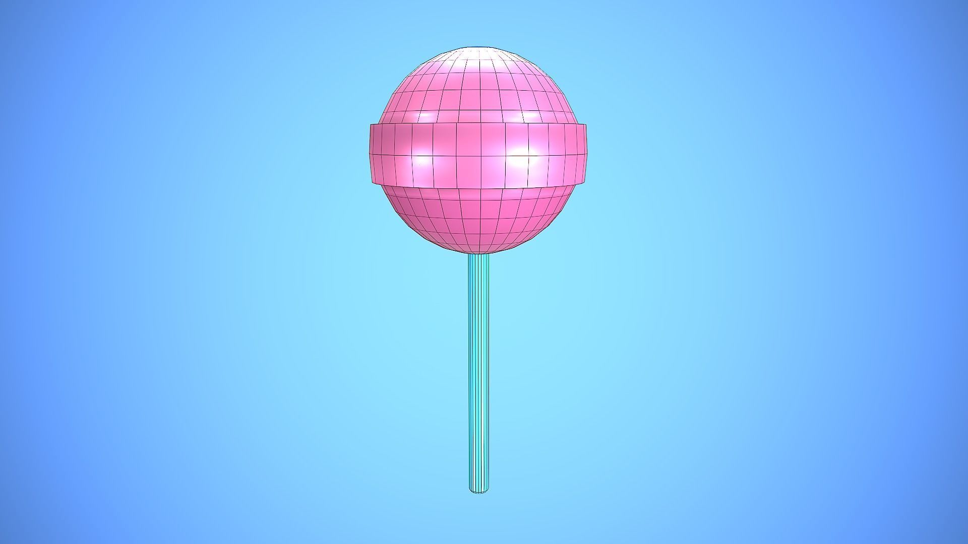 3D model LOLLIPOP CARTOON STYLIZED VR / AR / low-poly | CGTrader
