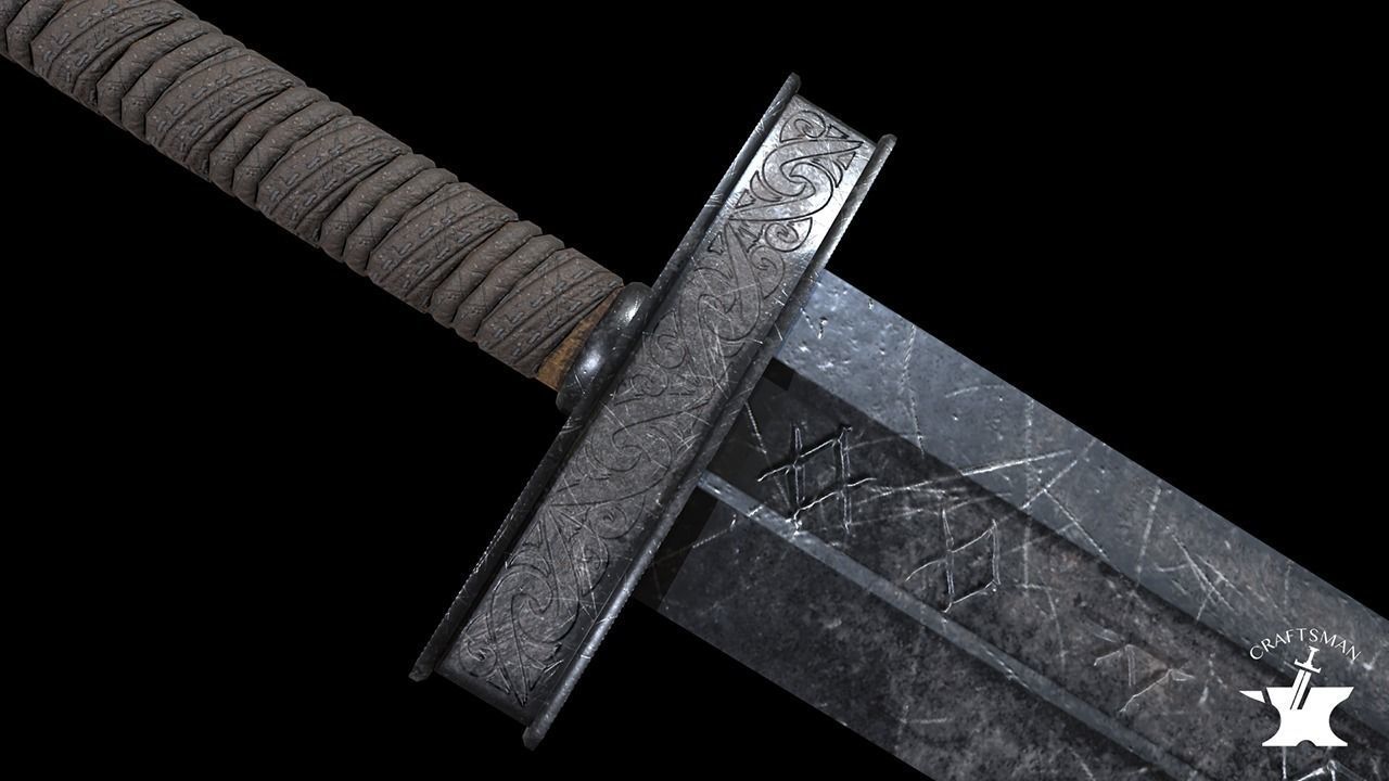Medieval Realistic Viking Sword free VR / AR / low-poly 3D model | CGTrader