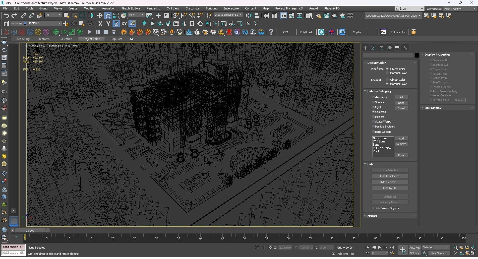 0152 - Courthouse Architecture Project - 2D Drawings-3D Files 3D model ...