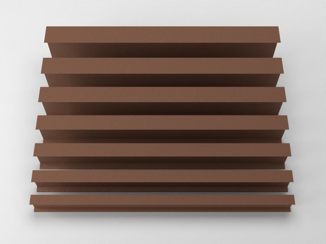 3D model Steel Beams Set - IPN European Standard - DIN 1025-1 VR / AR ...