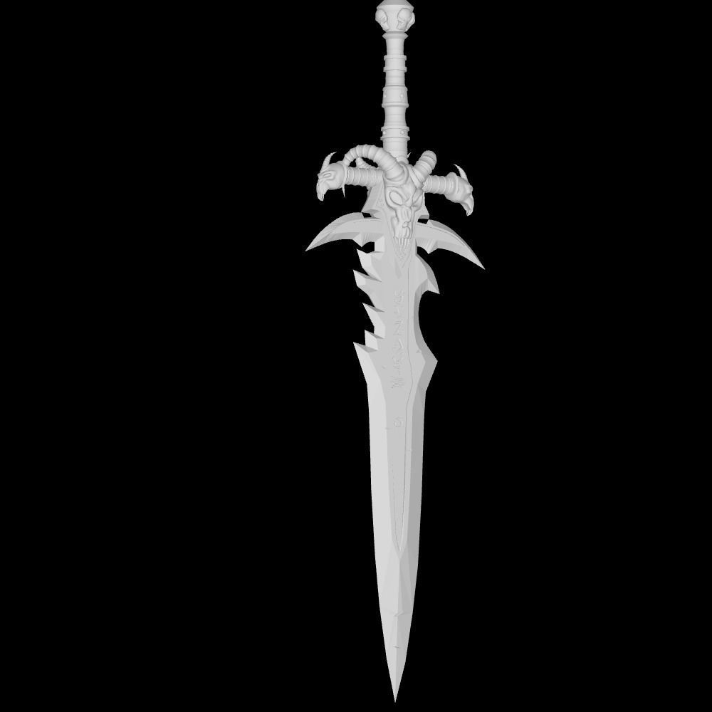 SWORD-DAGGER-LICH KING SWORD-WEAPON-TOY-KIDS SWORD-COSPLAY-ANIME 3D ...
