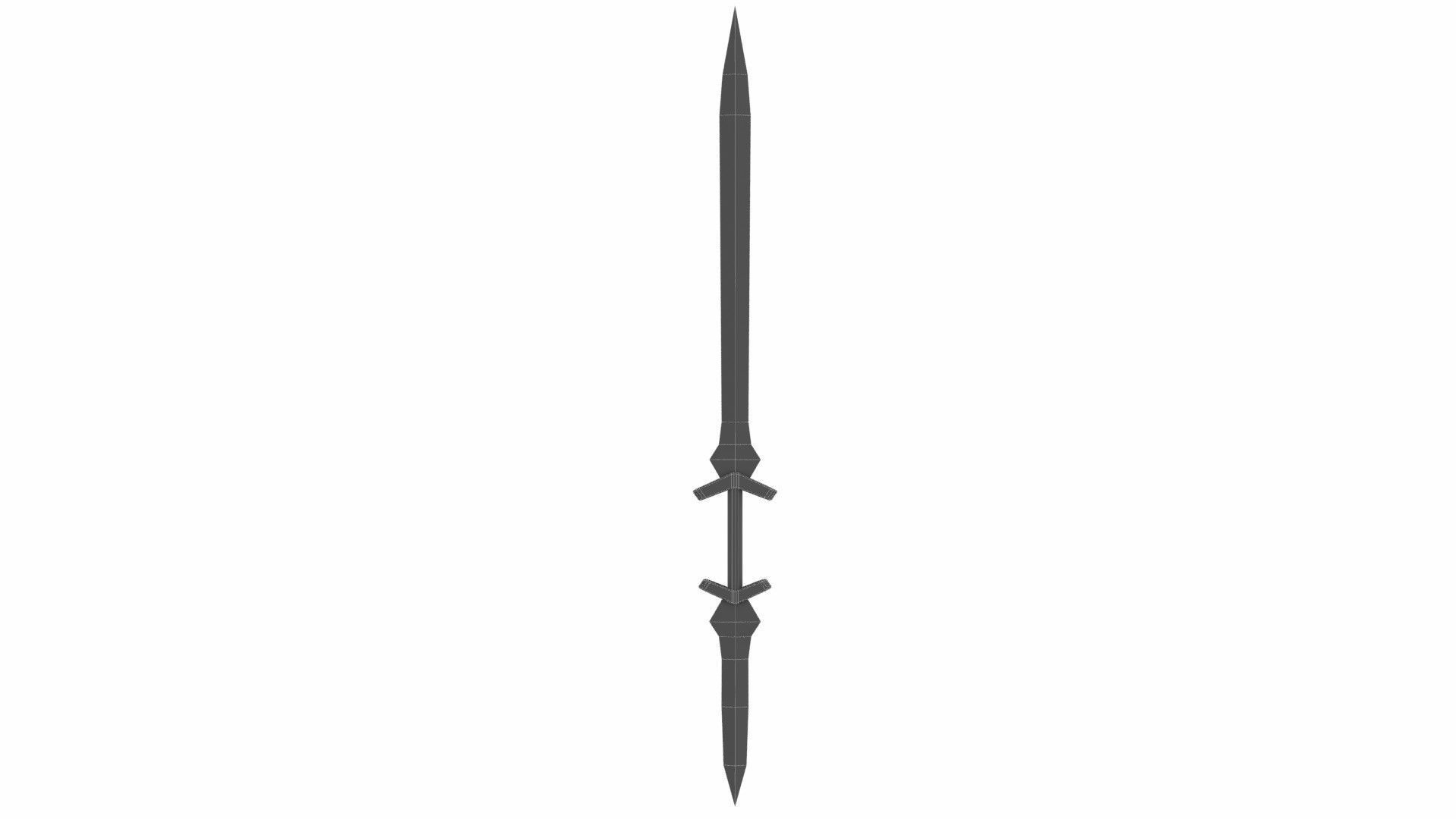 Double sword collection 3D model | CGTrader