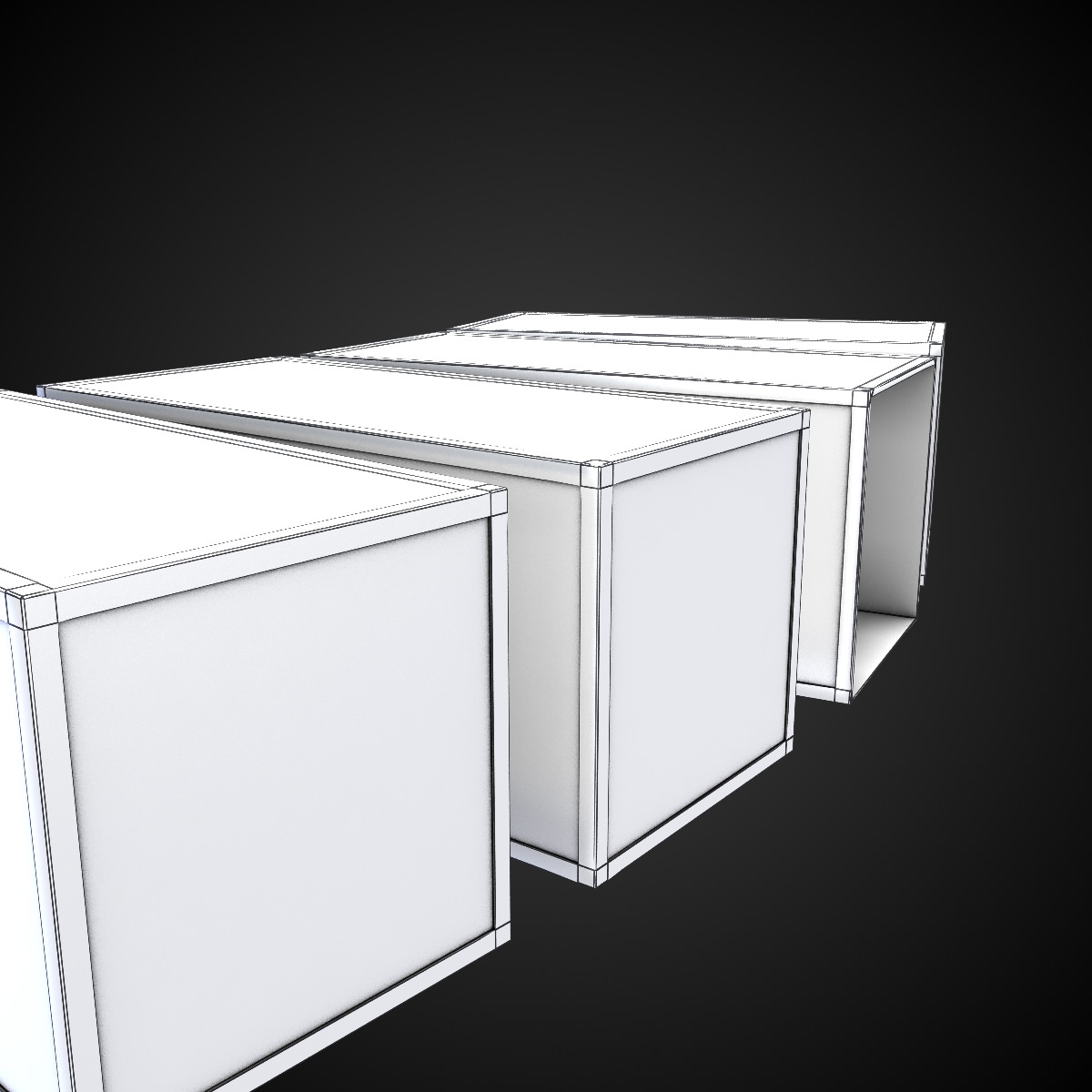 3D model Cargo Container VR / AR / low-poly | CGTrader