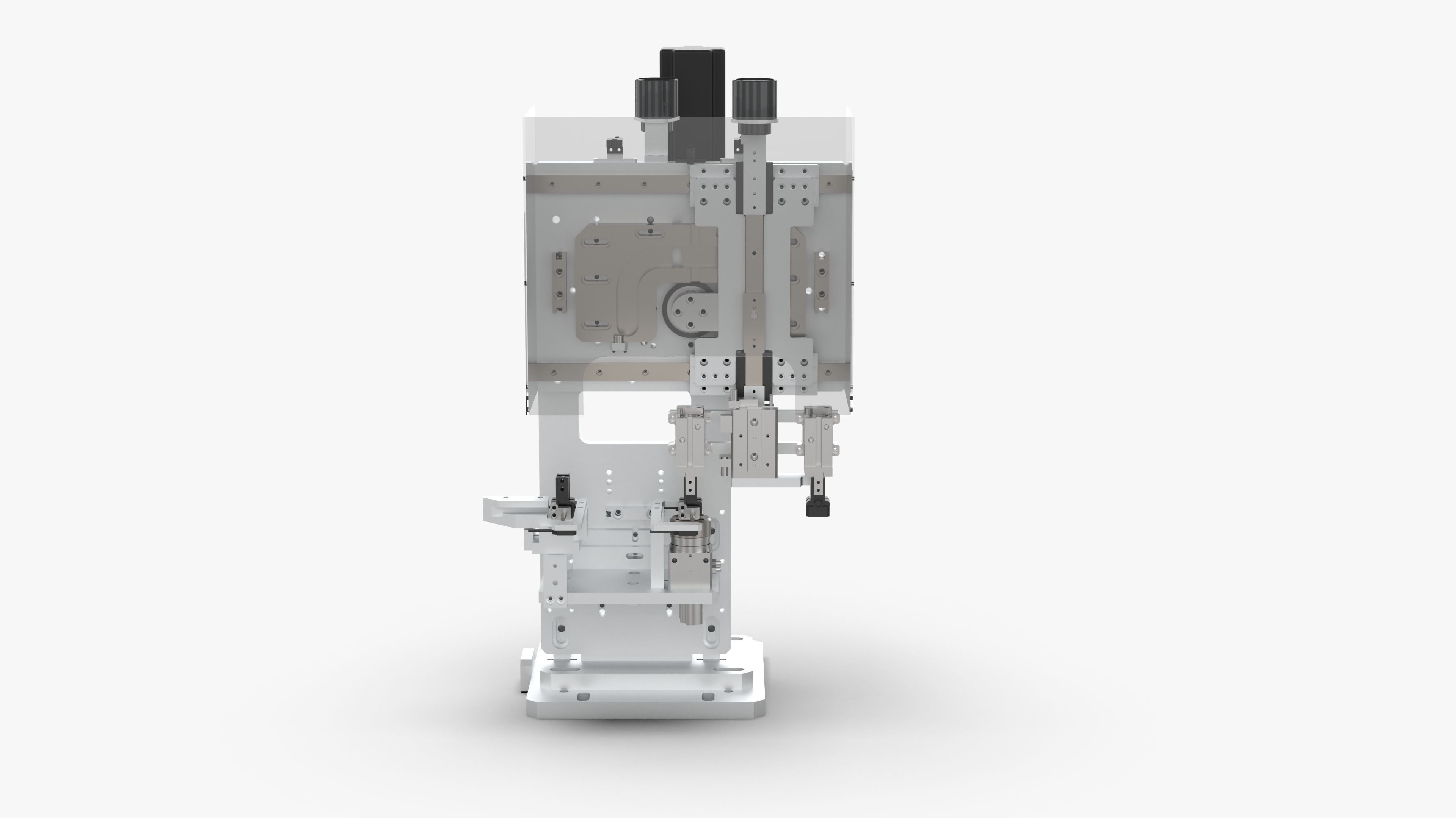 Double Station Cam Manipulator Mechanism 3D model | CGTrader