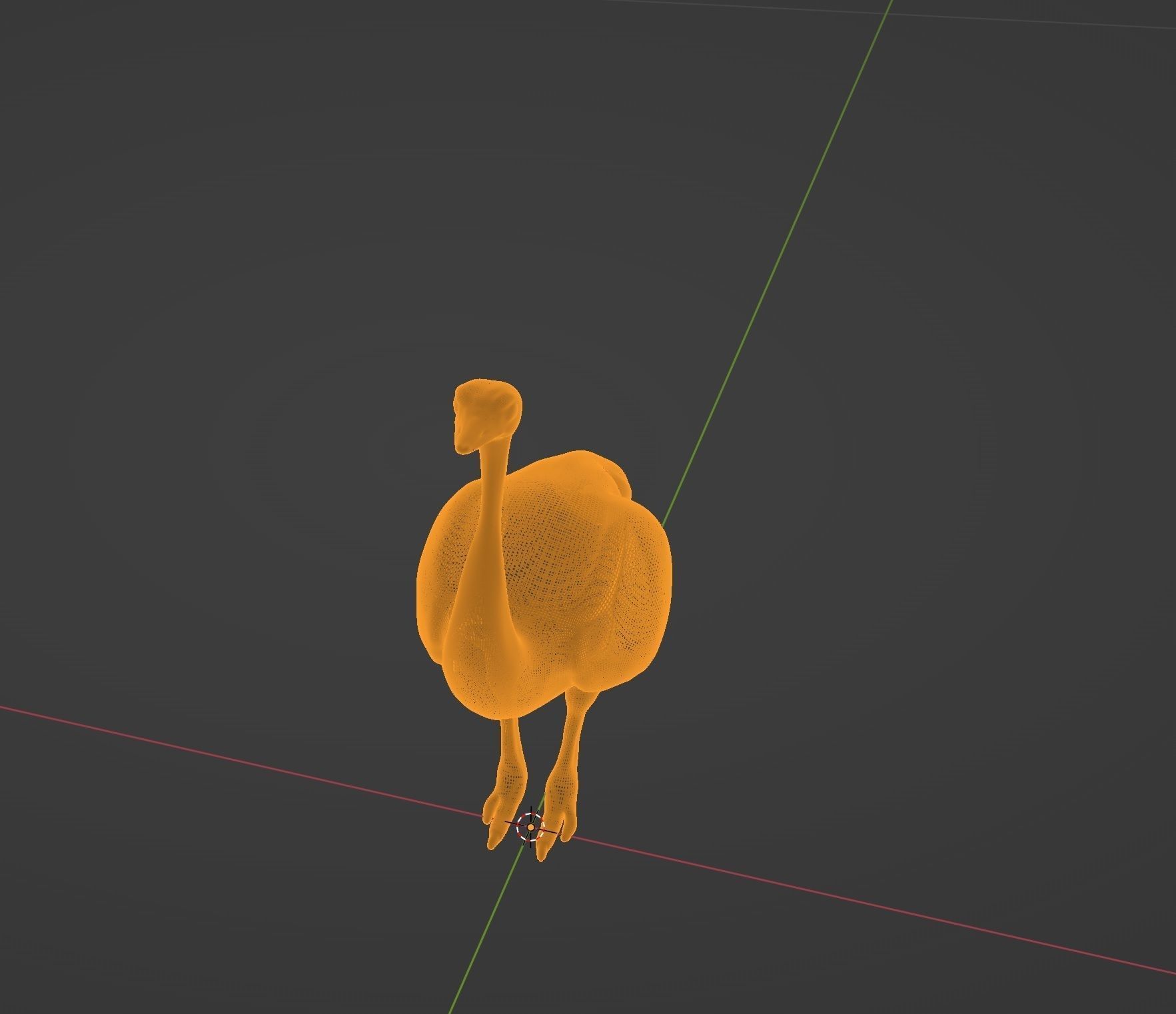 Ostrich 3d model I Ready to print 3d model 3D model 3D printable | CGTrader