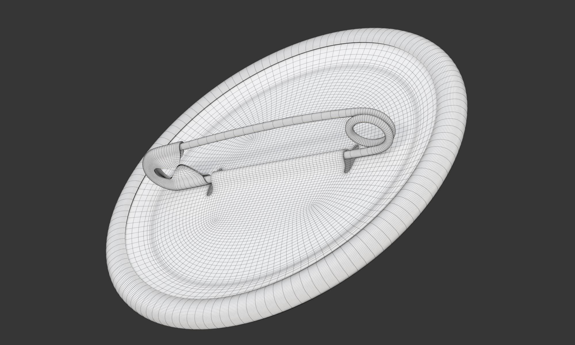 Vote Badge 3D model | CGTrader