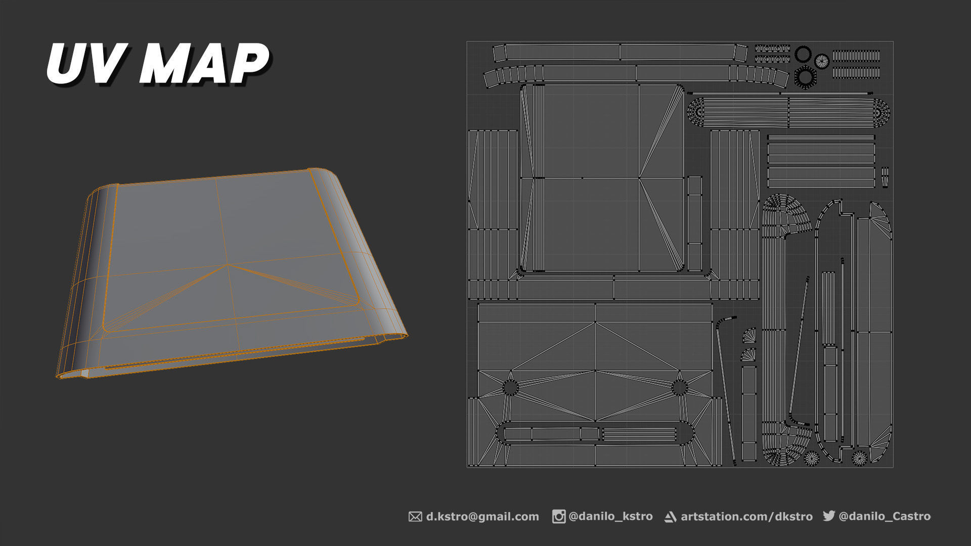 3D model Genesis Console Cartridge - Lowpoly - 4k Textures VR / AR ...