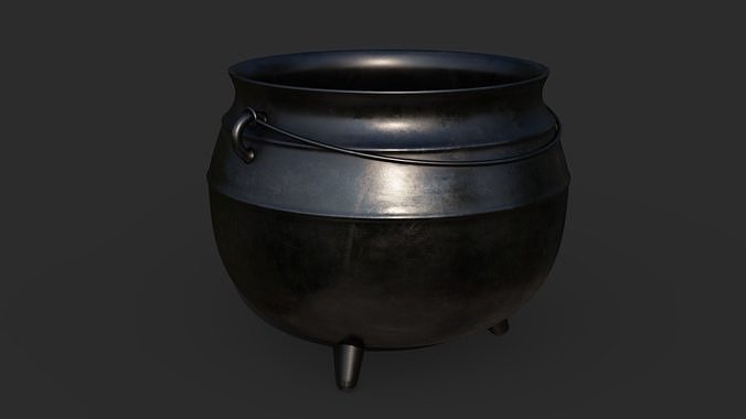 3D model Cauldron VR / AR / low-poly | CGTrader