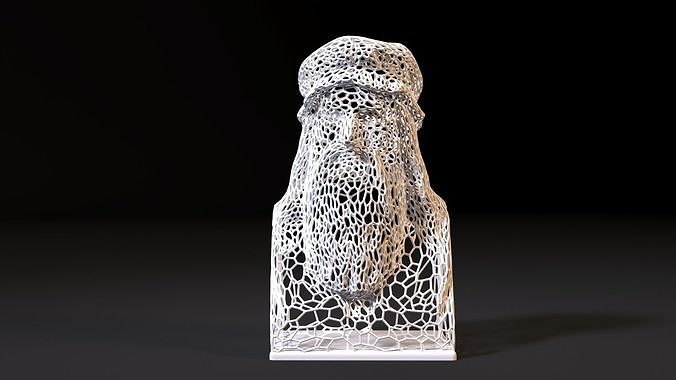 Leonardo Da Vinci 3D model 3D printable | CGTrader