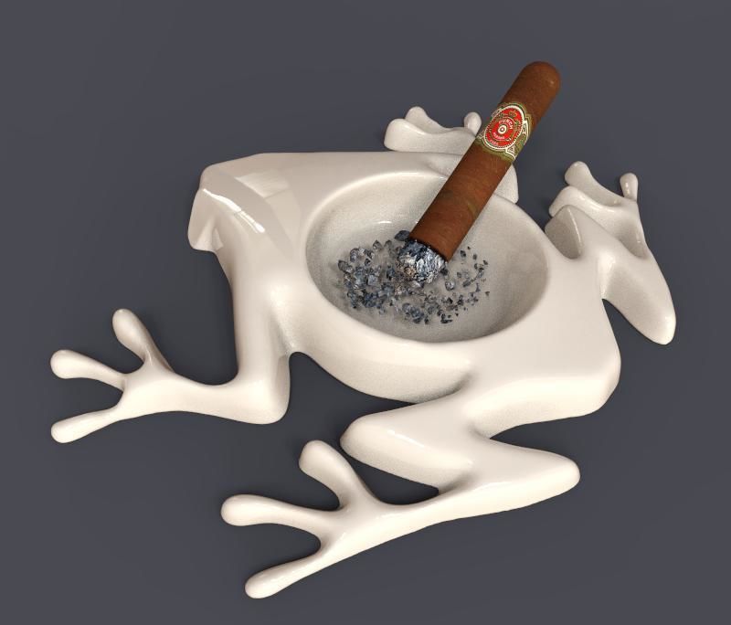 The Ashtray 3D model | CGTrader