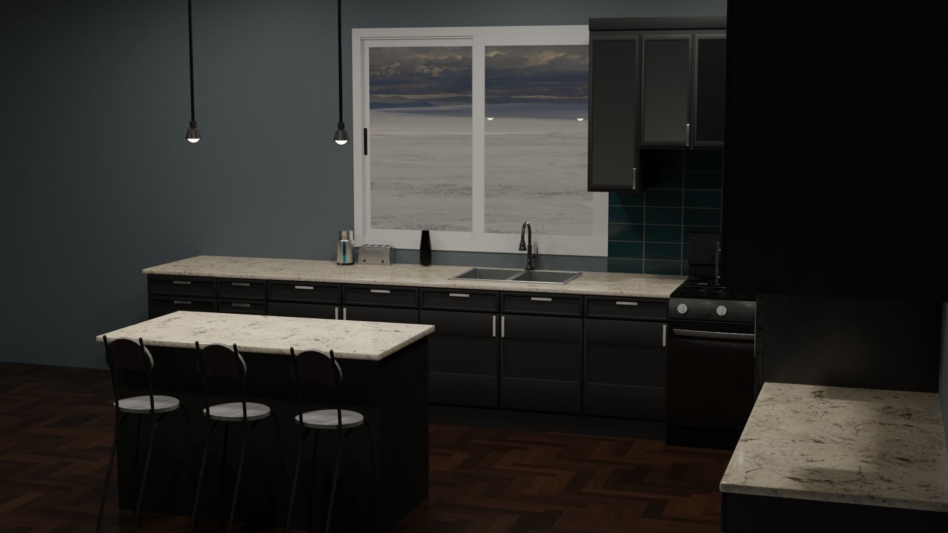 Kitchen Set 3D model | CGTrader