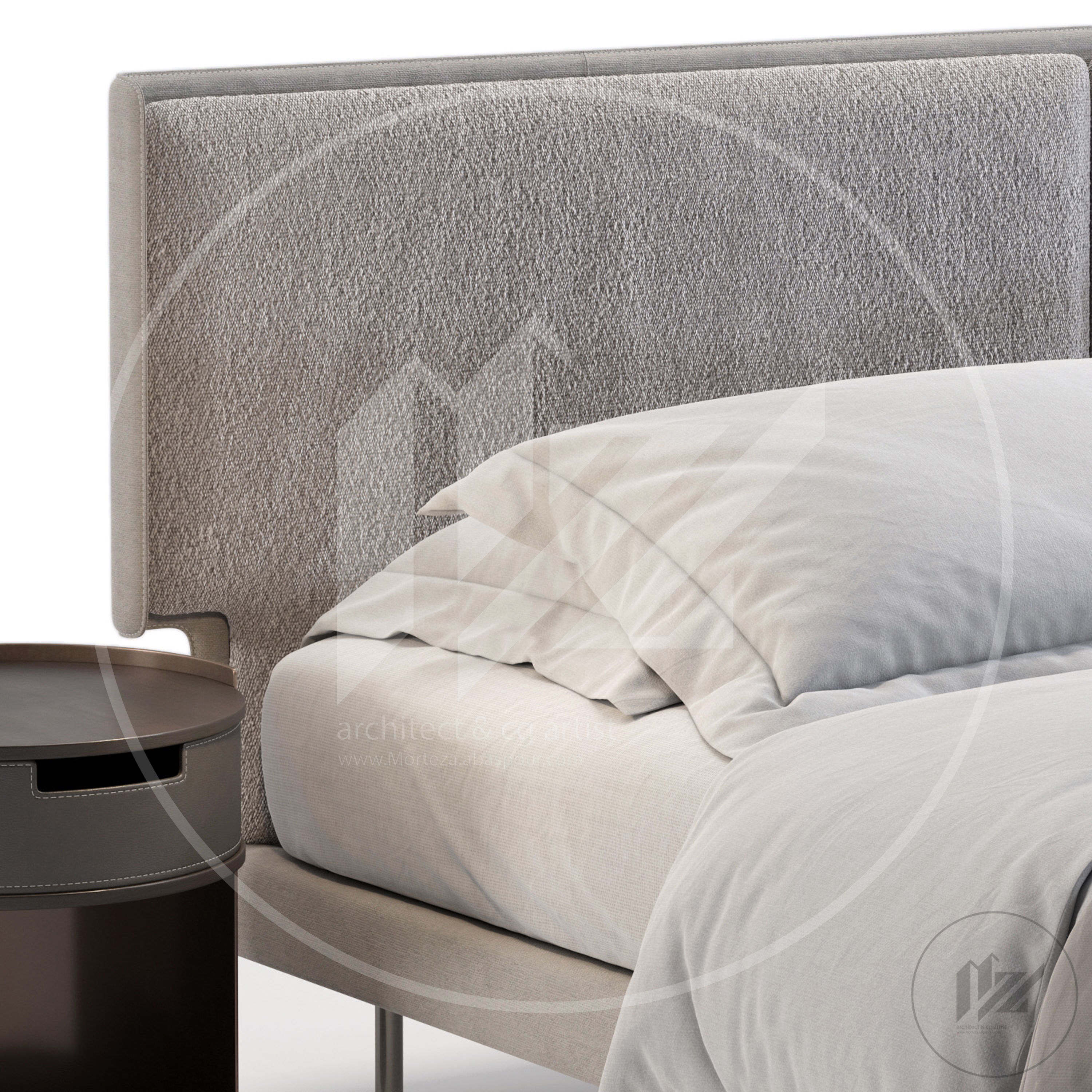 Ditreitalia SKIN Bed 3D model | CGTrader