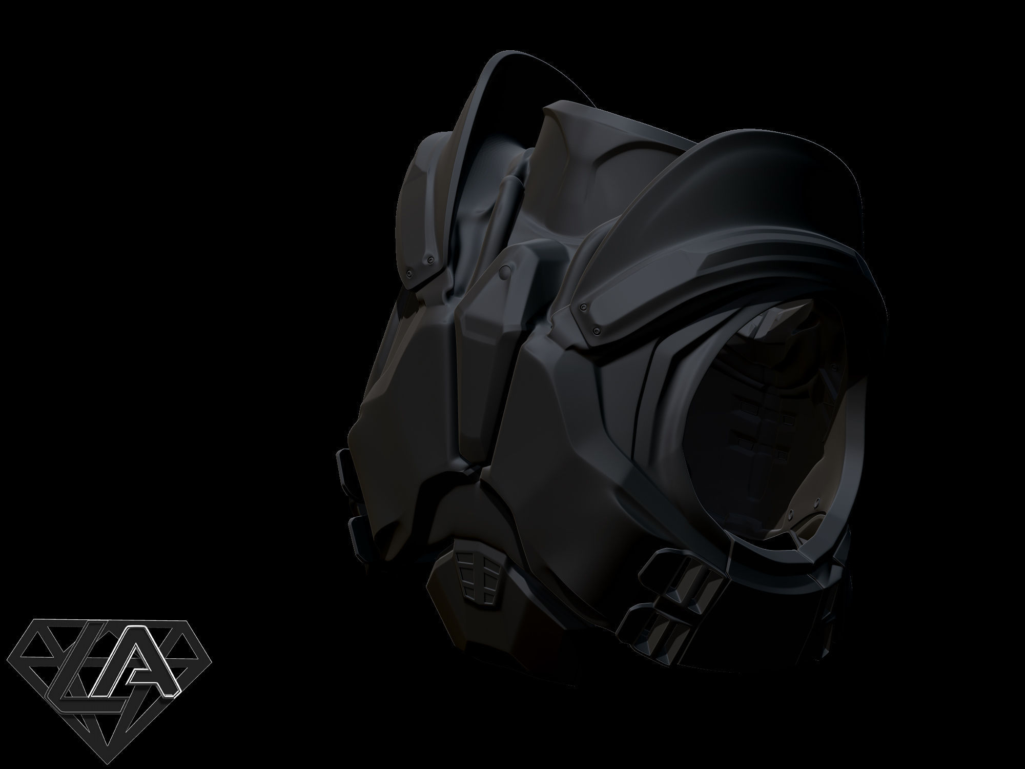 Body Armor night sentinel 3D model 3D printable | CGTrader