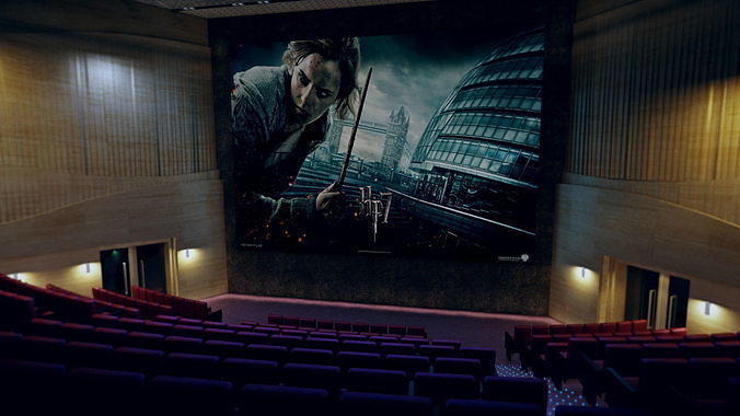 Movie Theater 3D model | CGTrader