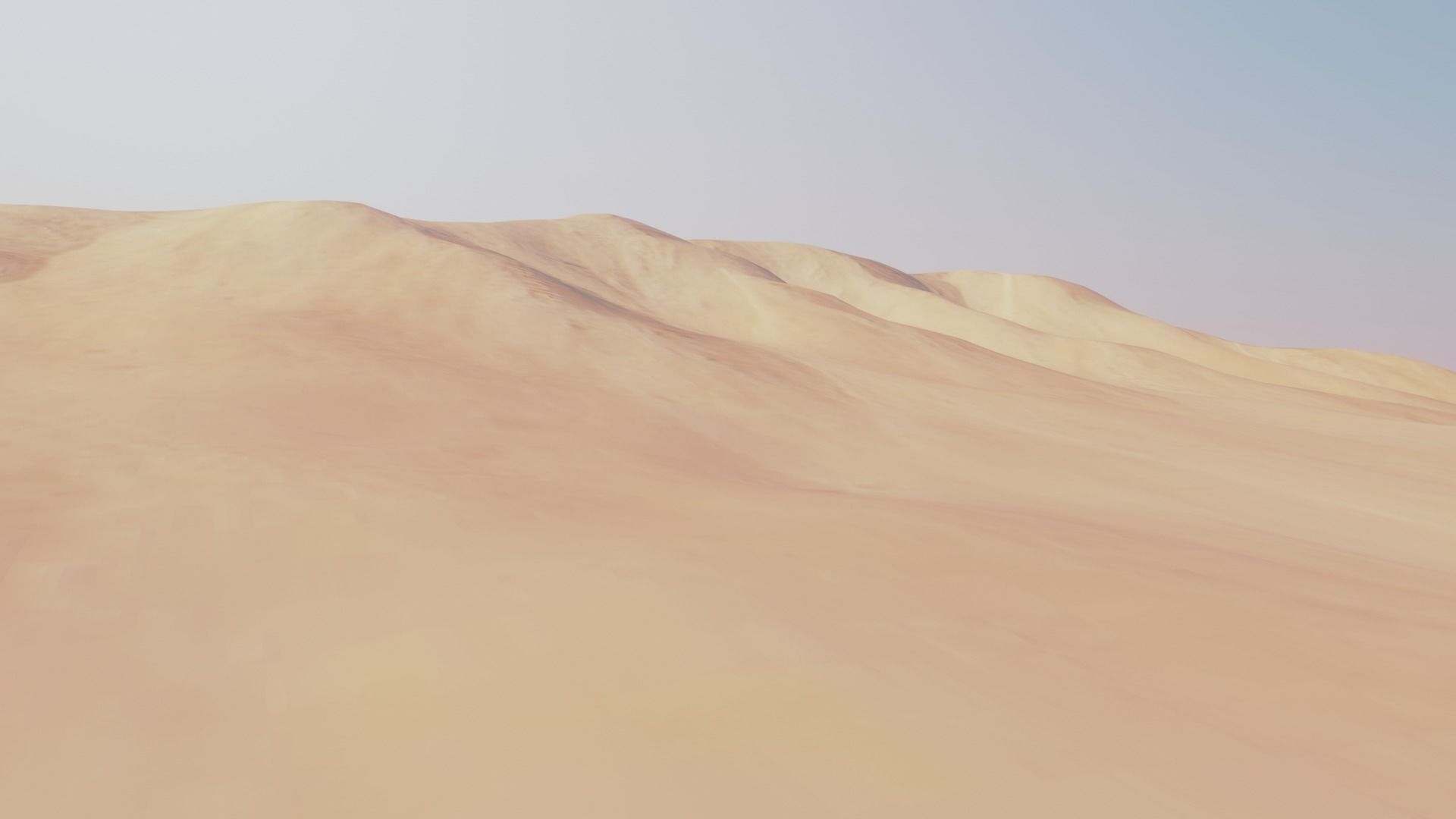 3D model Desert Terrain Pack- Sand Mountain VR / AR / low-poly | CGTrader