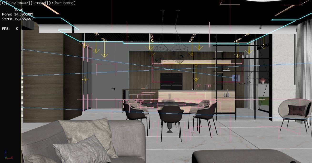 Contemporary house-interior design- design 3d with high quality 3D ...