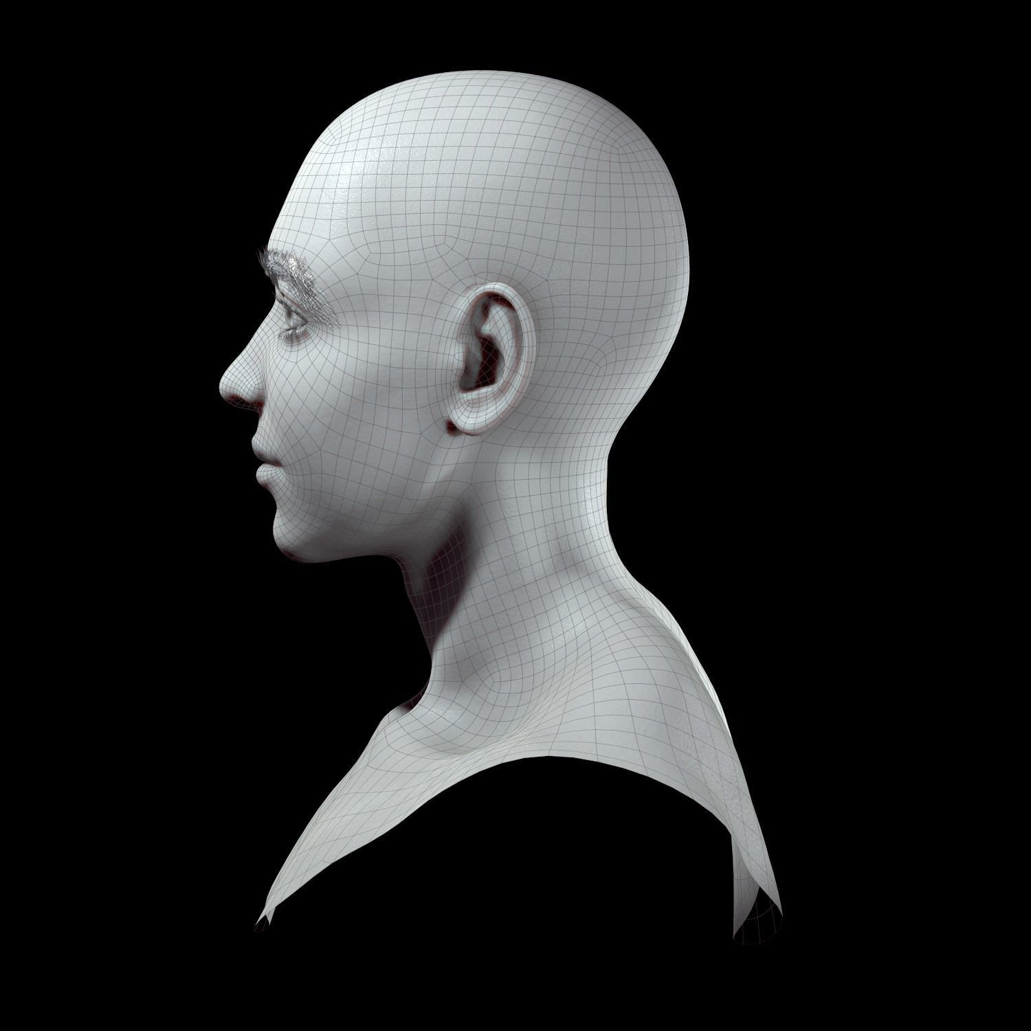 3D model Real Time Male Head 3D Model VR / AR / low-poly | CGTrader
