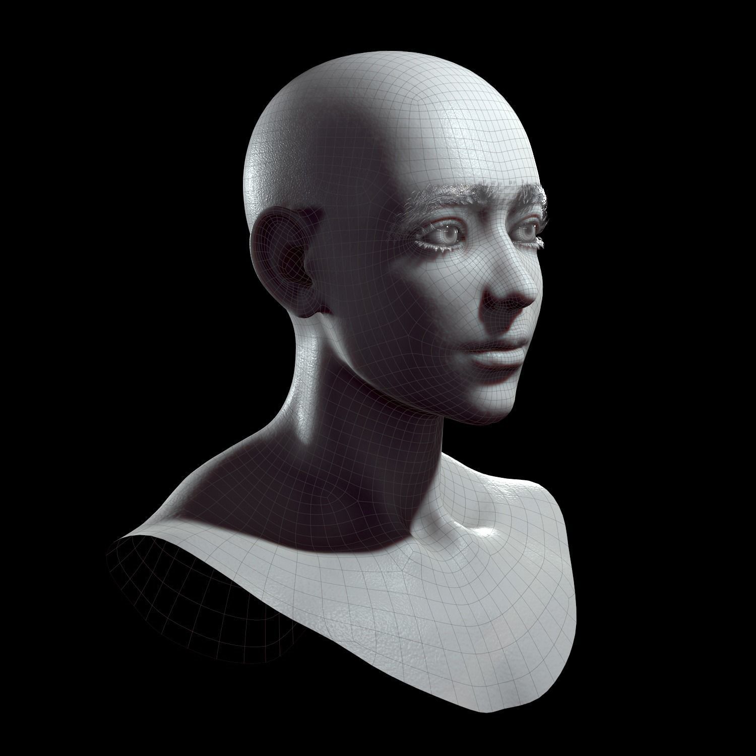 3D model Real Time Male Head 3D Model VR / AR / low-poly | CGTrader