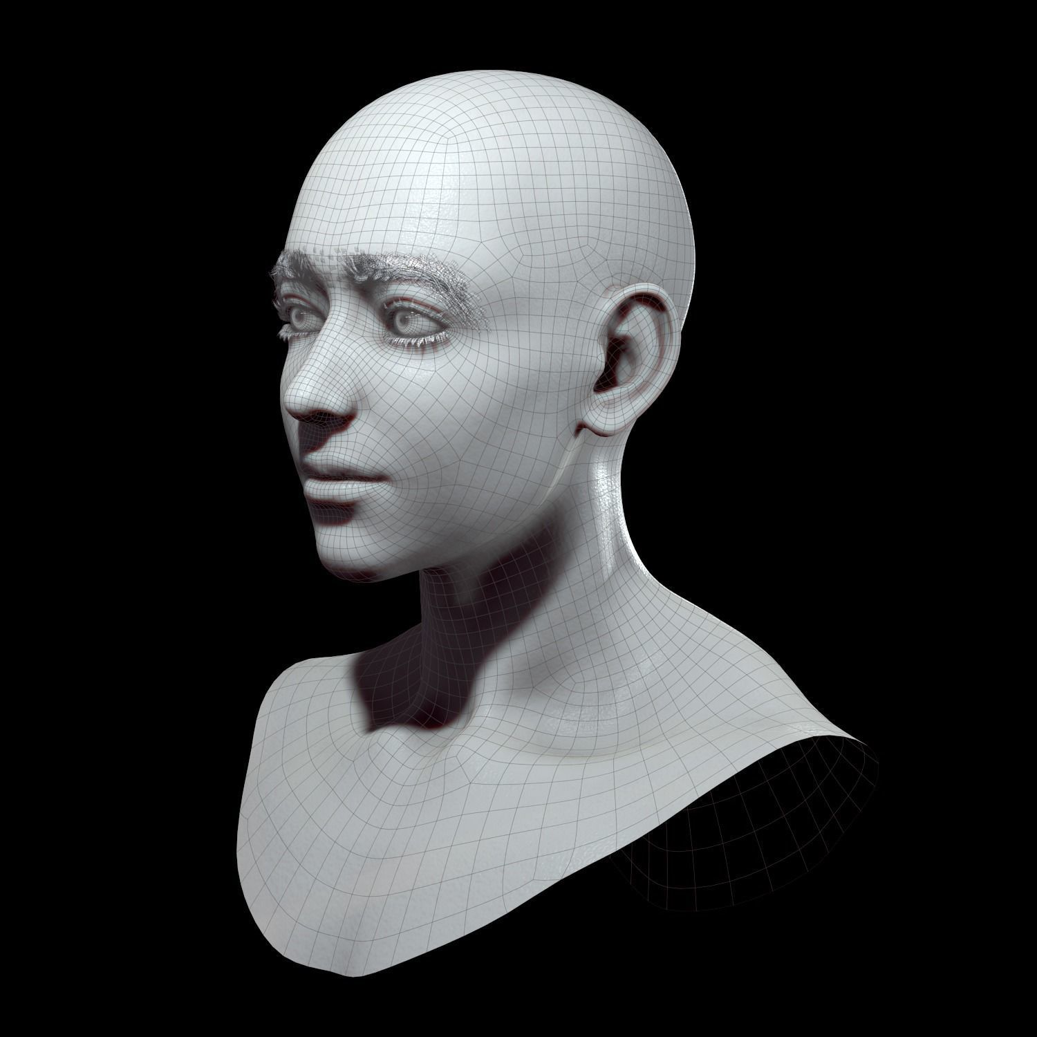 3D model Real Time Male Head 3D Model VR / AR / low-poly | CGTrader