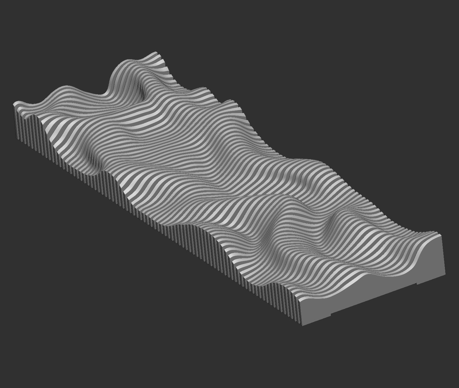 Parametric Wall Art 3D model 3D printable | CGTrader