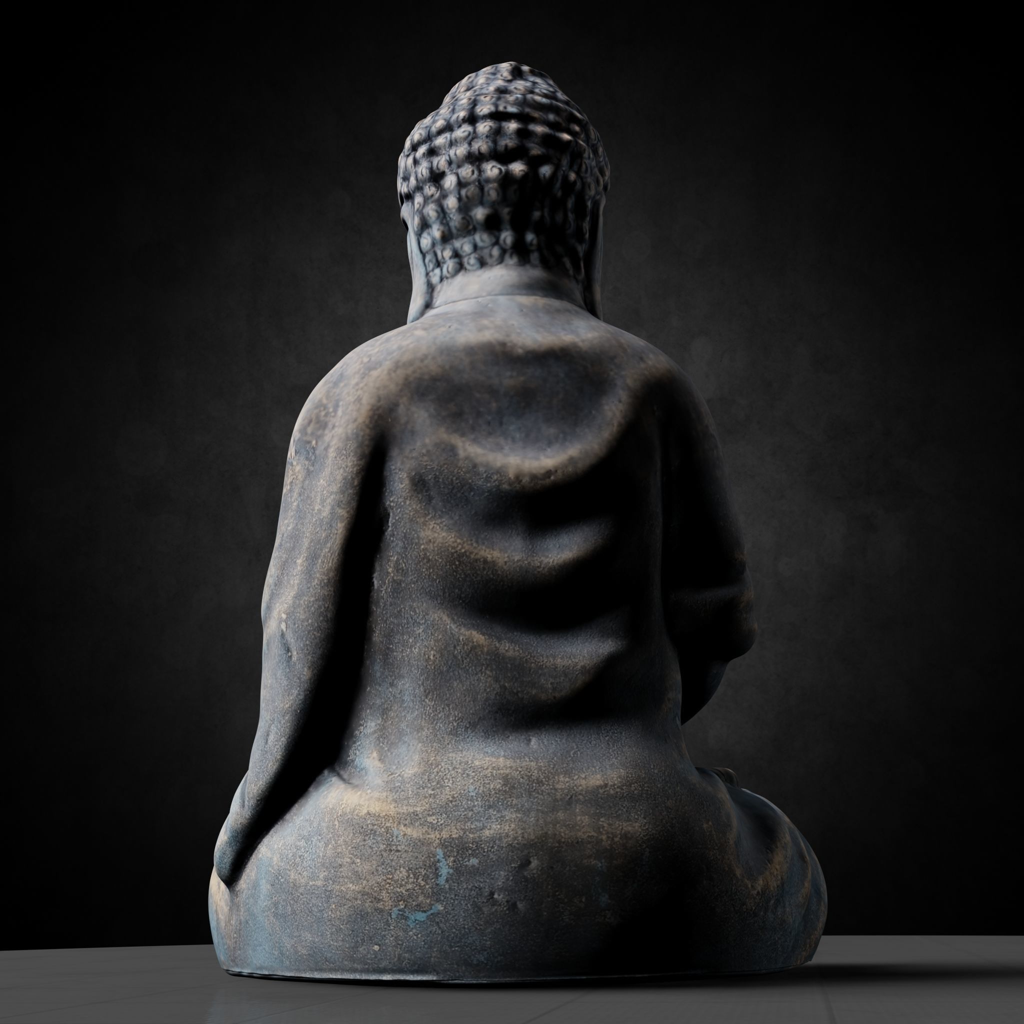 3D model Buddha Photorealistic PBR VR / AR / low-poly | CGTrader