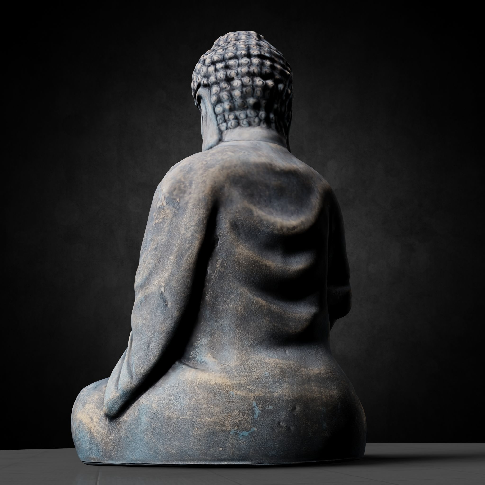 3D model Buddha Photorealistic PBR VR / AR / low-poly | CGTrader