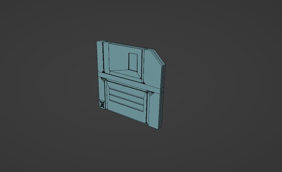3D save icon free VR / AR / low-poly 3D model | CGTrader