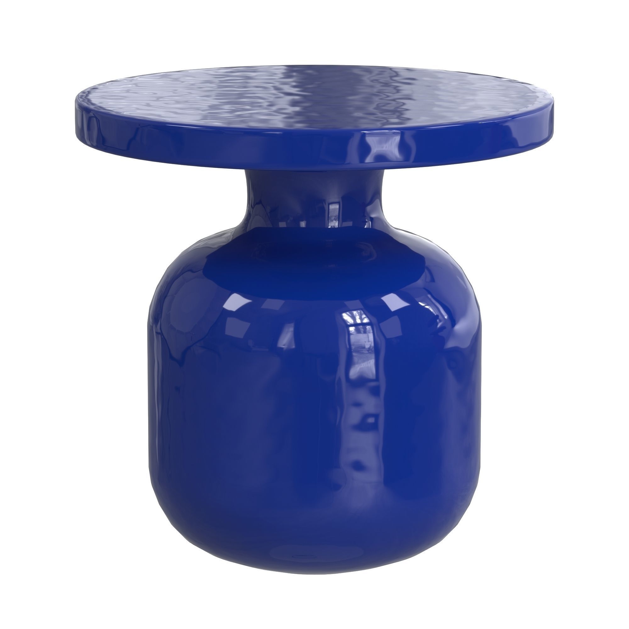 Ceramic Bottle Accent Table 3D model | CGTrader