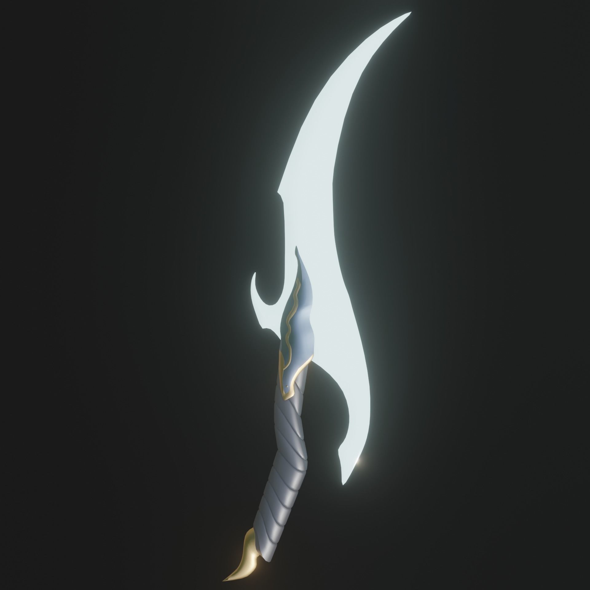 3D model Barukas Dagger Solo Leveling VR / AR / low-poly | CGTrader