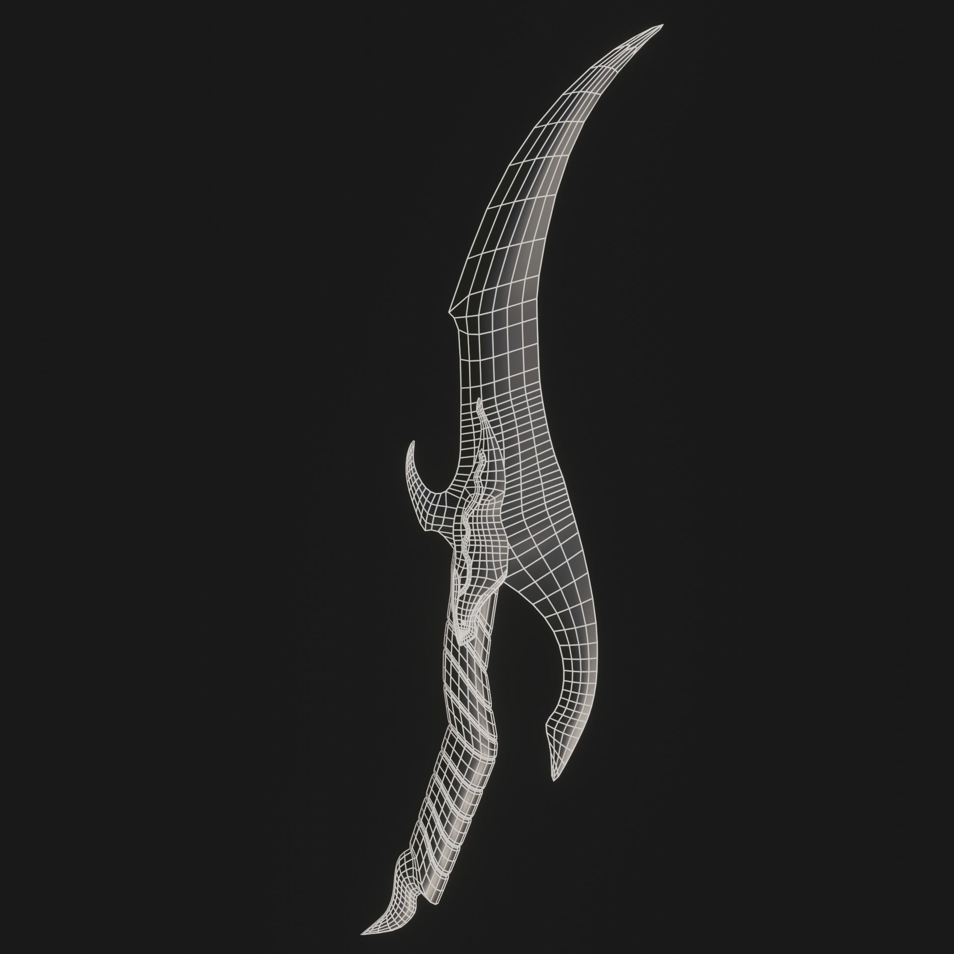3D model Barukas Dagger Solo Leveling VR / AR / low-poly | CGTrader
