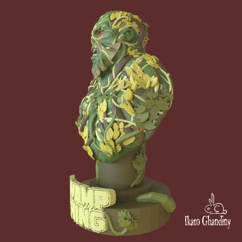 Swamp Thing 3D model 3D printable | CGTrader