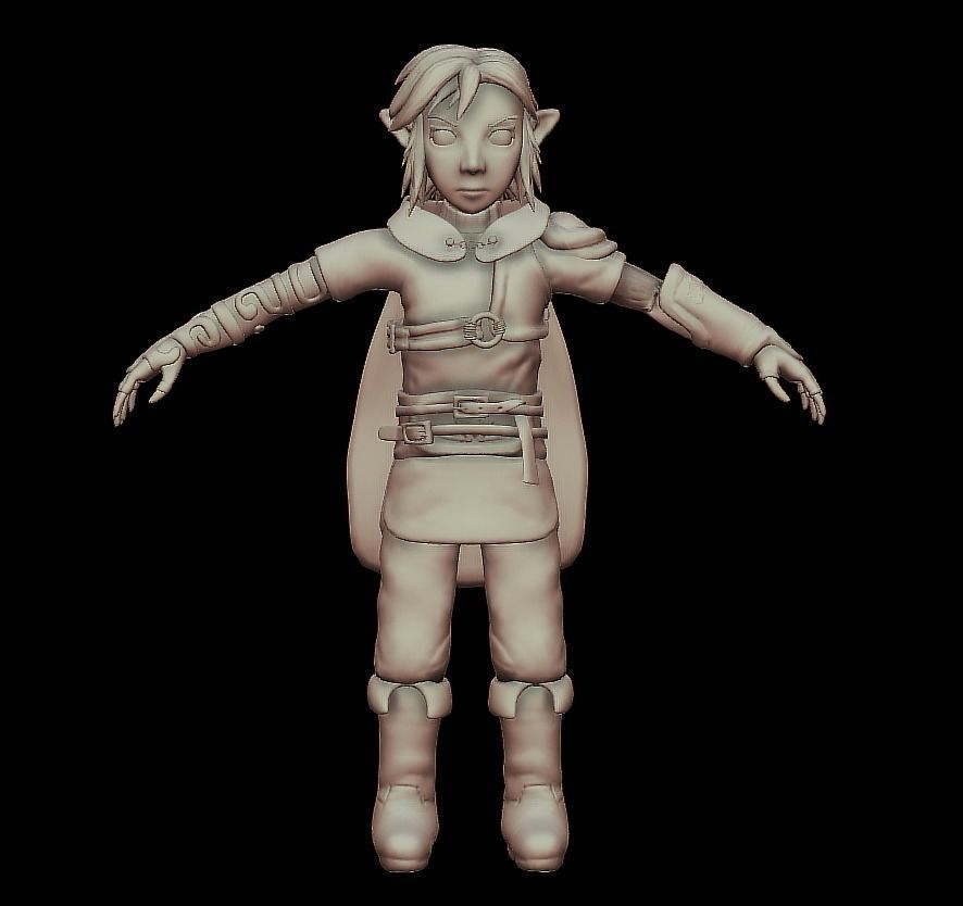 3D model Link from The Legend of Zelda Tears of Kingdom VR / AR / low ...