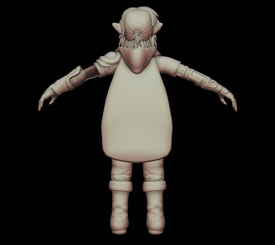 3D model Link from The Legend of Zelda Tears of Kingdom VR / AR / low ...