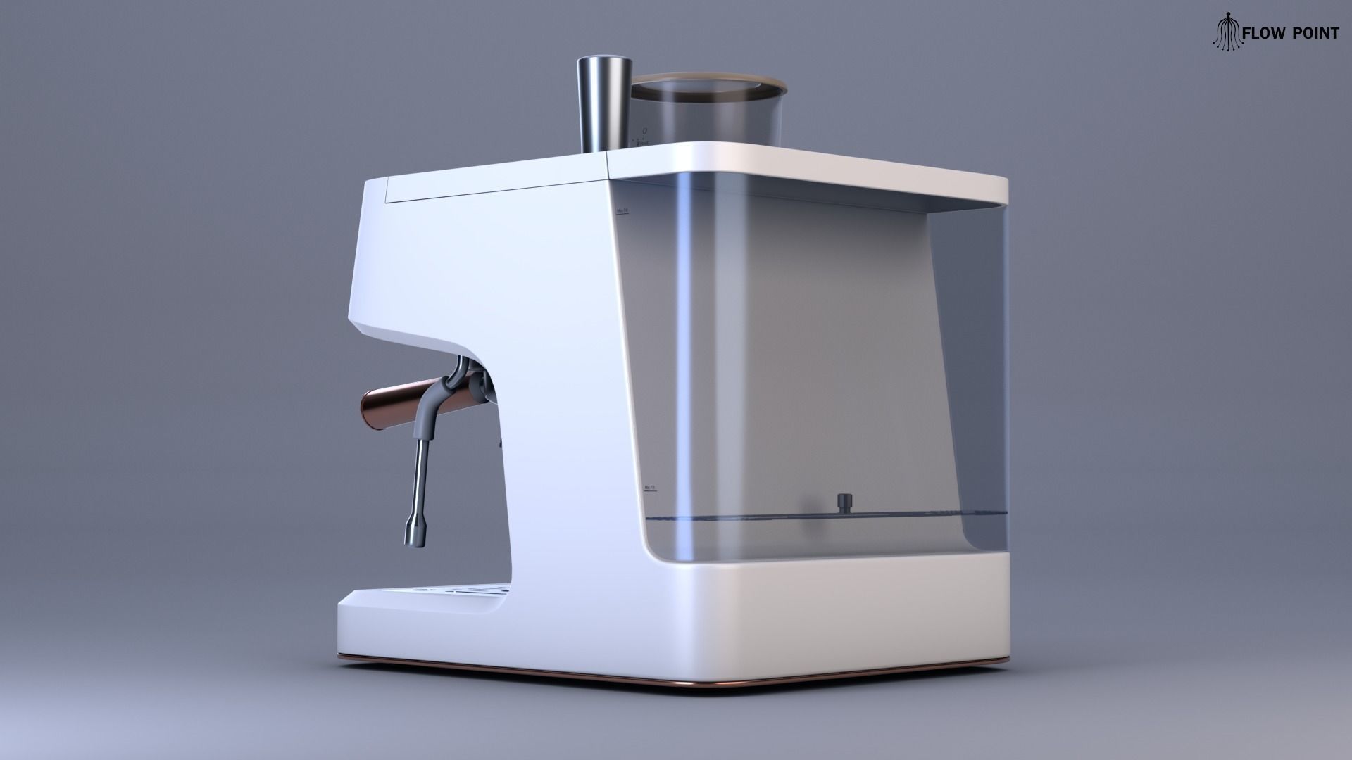 Cafe Bellissimo Coffee Maker 3D model | CGTrader