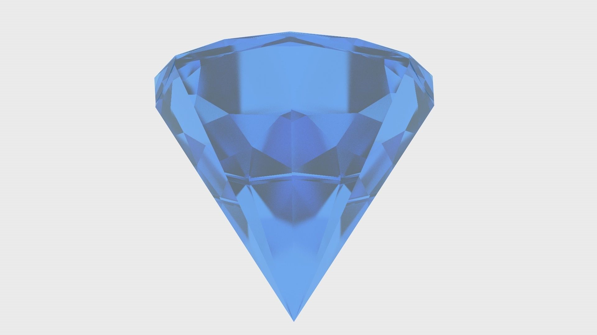 Blue Diamond Free 3D Model free 3D model | CGTrader