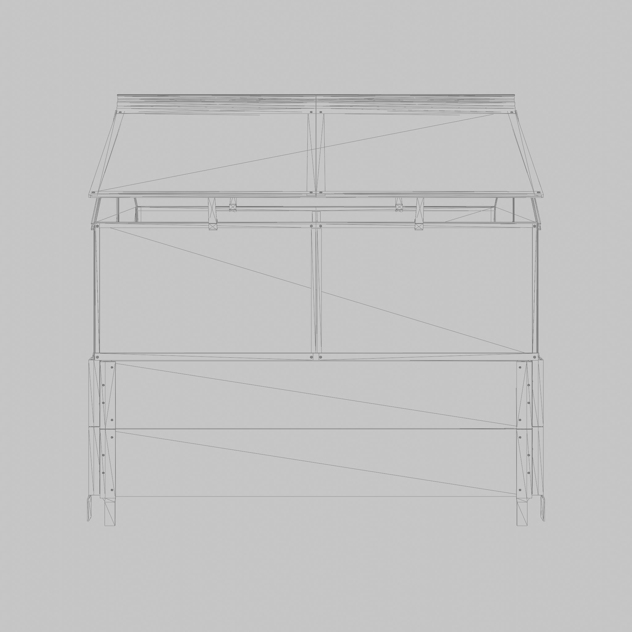 3D model Greenhouse Gaia 3D Model VR / AR / low-poly | CGTrader