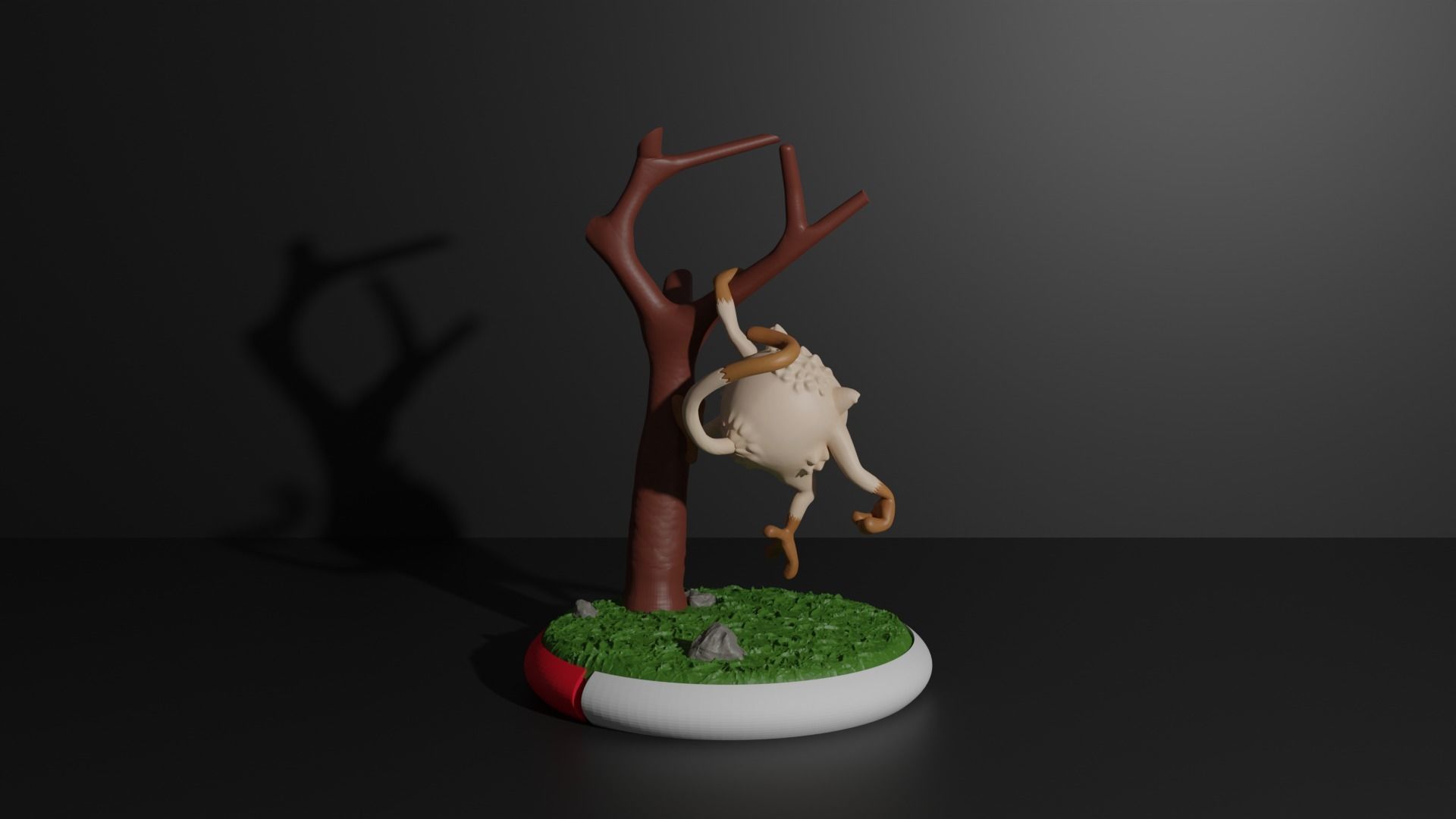 Mankey pokemon 3D print model 3D model 3D printable | CGTrader