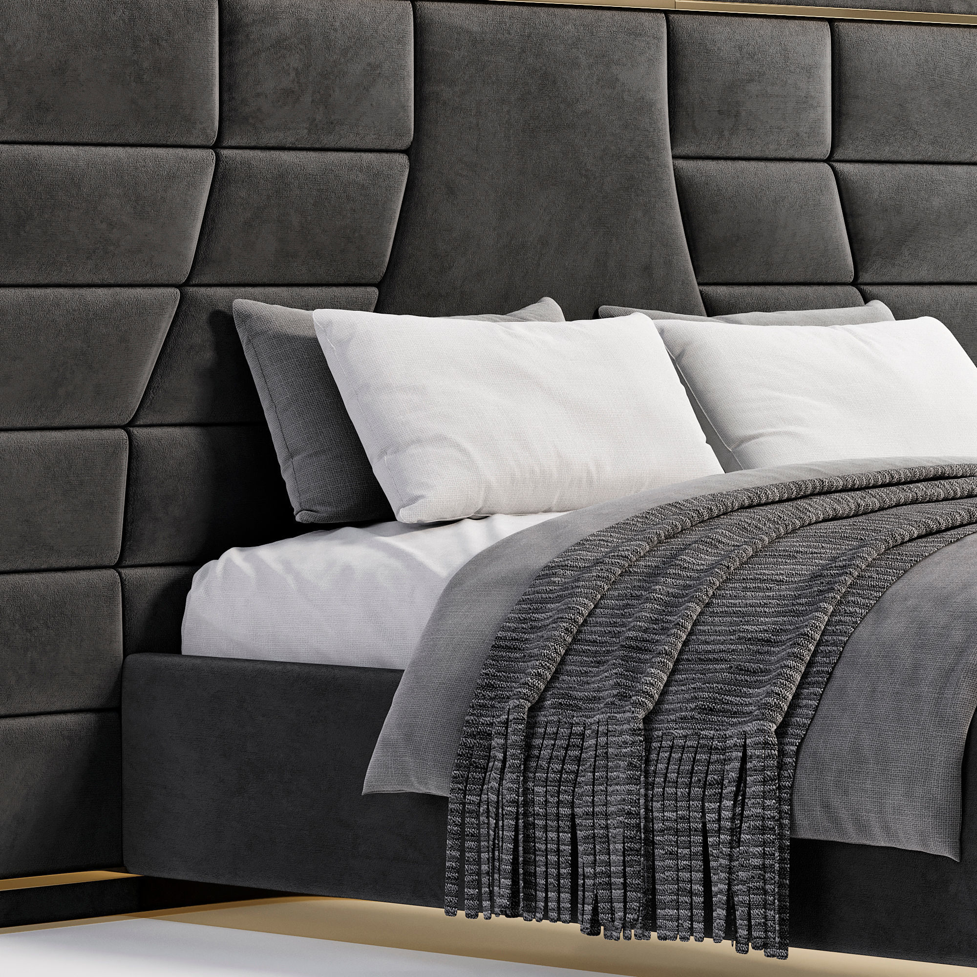 Leyborn Bed By Evgor Luxury 3D model | CGTrader