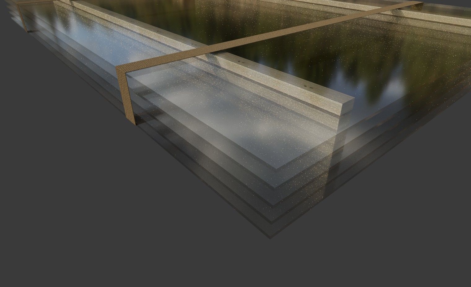 3D model Glasspack VR / AR / low-poly | CGTrader