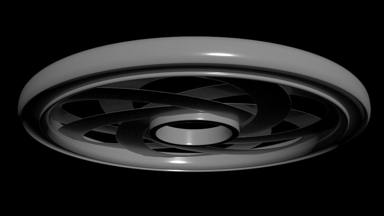 Ultra Silent HexaToroidal Propeller - Concept 3D model | CGTrader