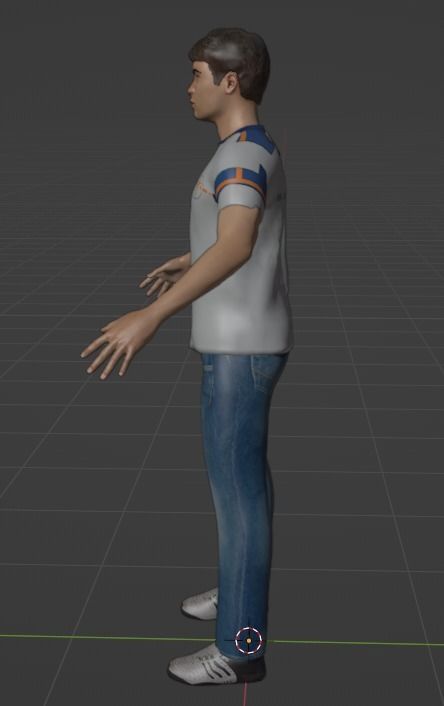 male character rig 3D model rigged | CGTrader