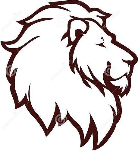 Lion face 3D model 3D printable | CGTrader