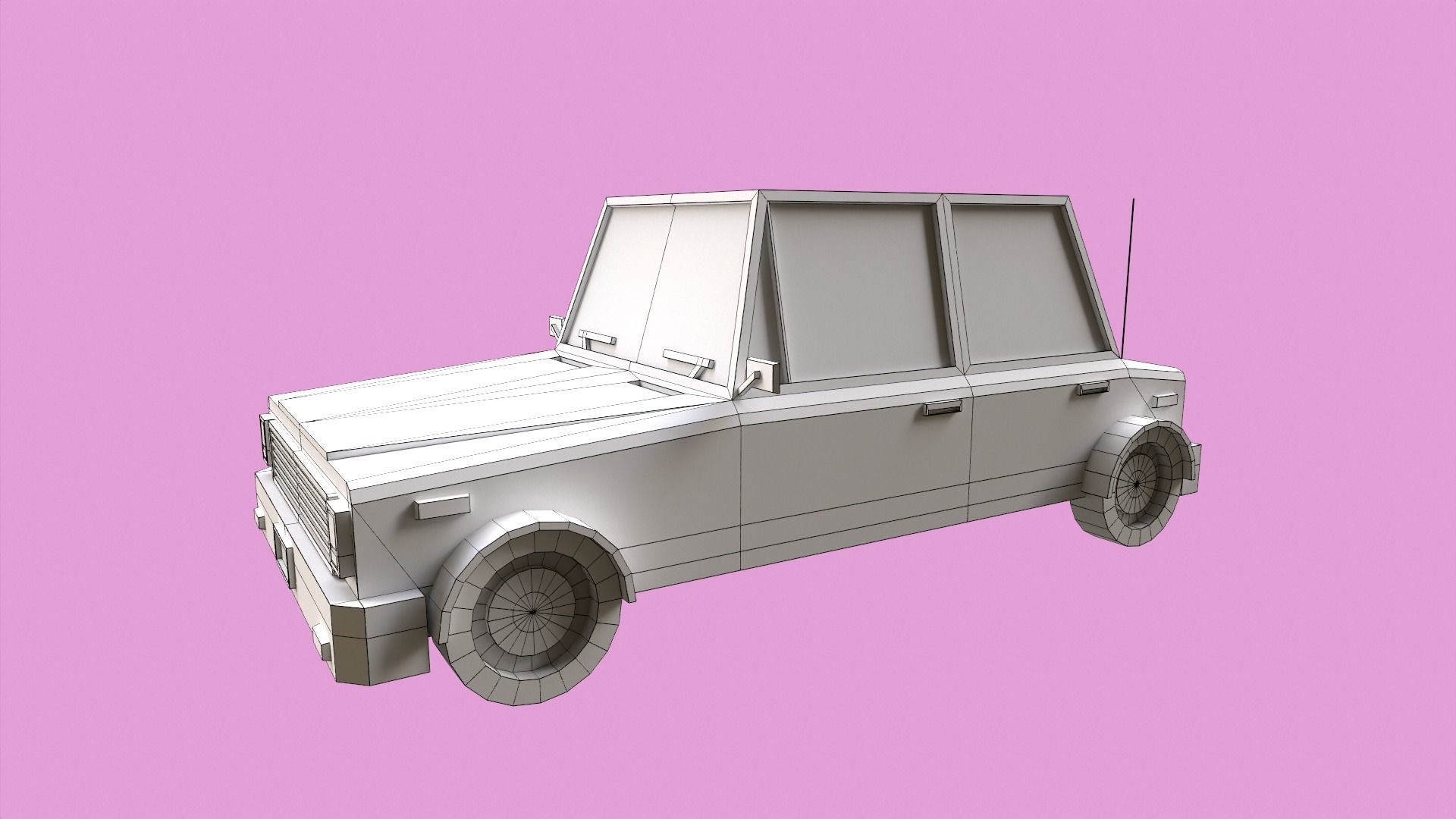 3D model Lowpoly Cars City Pack VR / AR / low-poly | CGTrader
